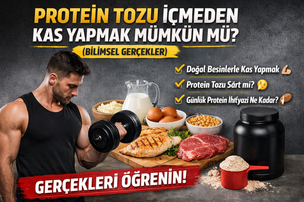 Protein Tozu İçmeden Kas Yapmak Mümkün mü? (Cevap Sandığından Farklı ...